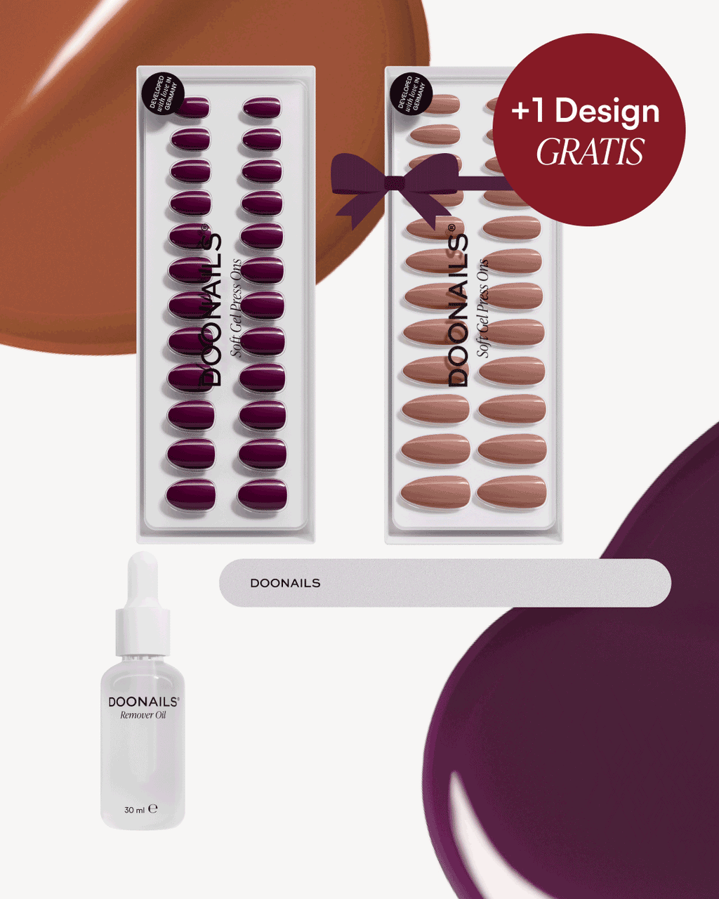 Doonails - Soft Gel Press Ons - Starter Set