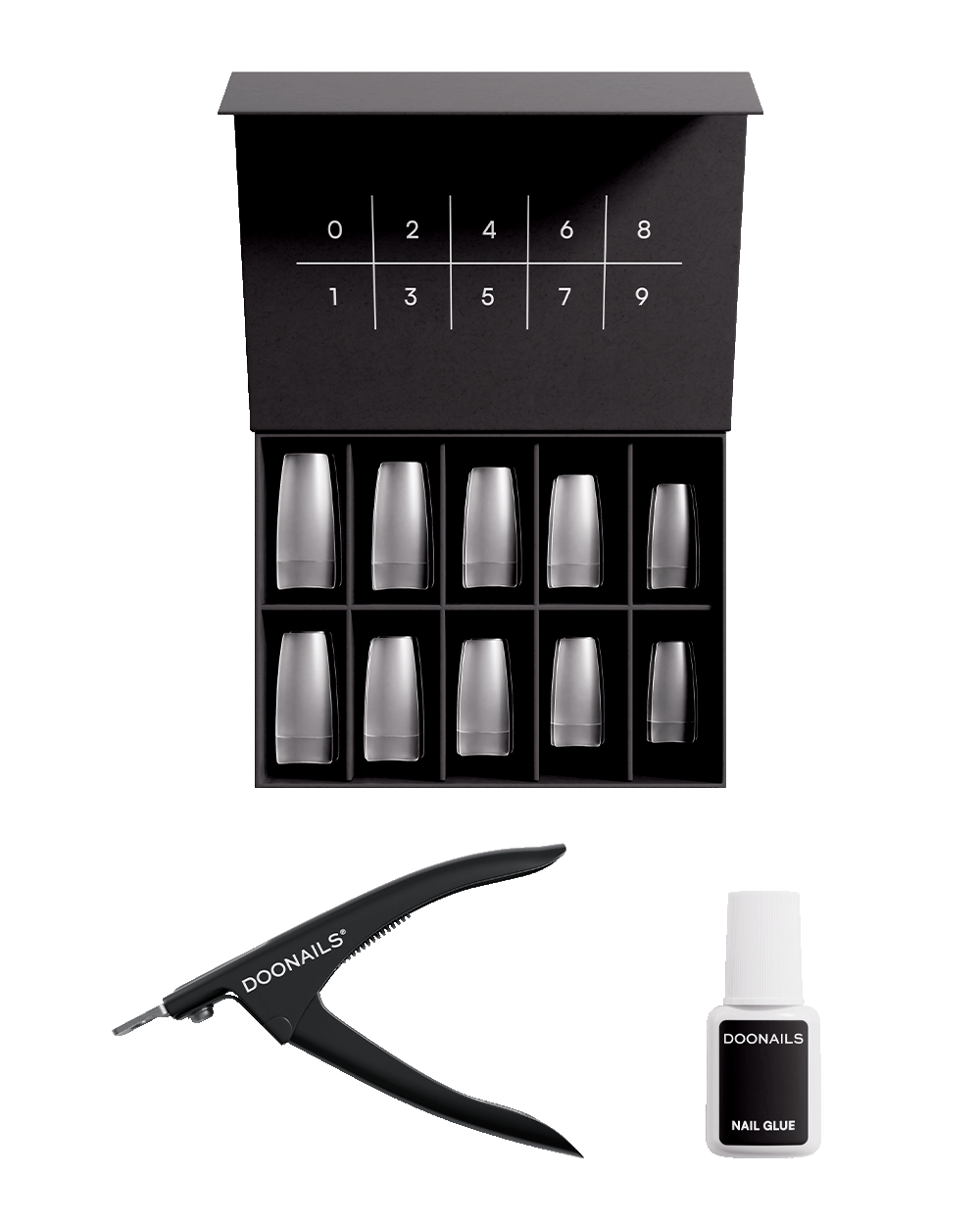 Doonails | Fake Tips Set - Half Cover oder Full Cover